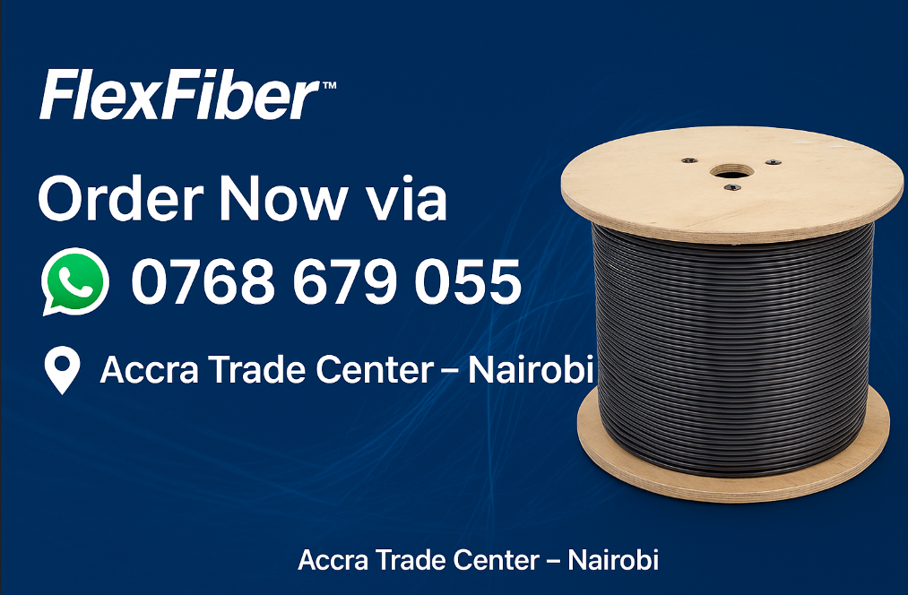 Buy FlexFiber™ OFC GYXTW-8B1.3 8-Core Singlemode Fiber Optic Cable in ...