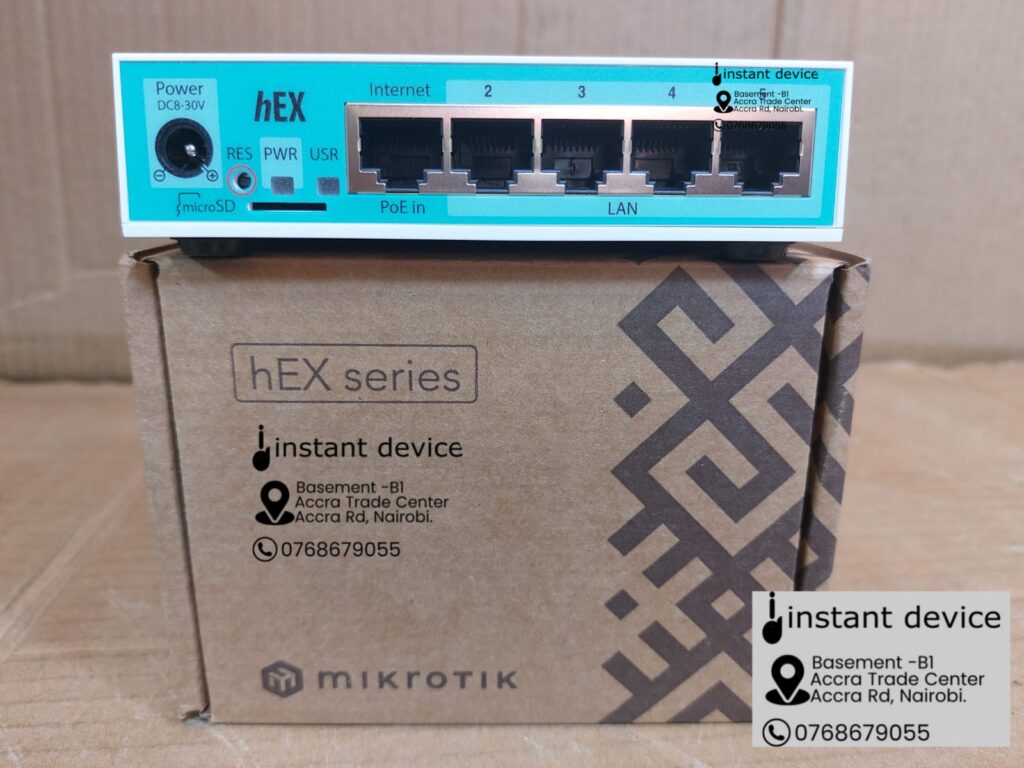 MikroTik RB750Gr3 hEX Router – 5 Port Gigabit Ethernet | Best Price Kenya