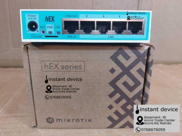 MikroTik RB750Gr3 hEX Router – 5 Port Gigabit Ethernet | Best Price Kenya