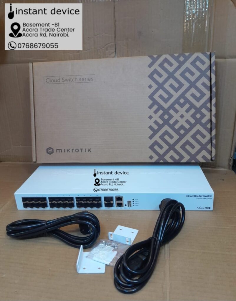 MikroTik CRS326-24S+2Q+RM Aggregation Switch | 24 SFP+ | 40G QSFP+ | IP ...